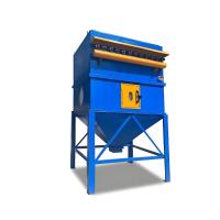 China 0.5 Micron Woodworking Sawdust Bag Filter ,  Assembled Galvanized Sheet Bag Dust Collector for sale