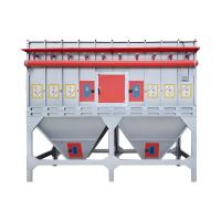 China 0.5 Micron Woodworking Sawdust Bag Filter ,  Assembled Galvanized Sheet Bag Dust Collector for sale