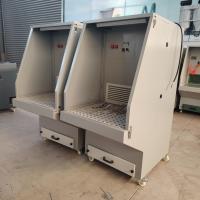 China Metal Grinding Dust Collector Downward Suction Workbench Polishing Table for sale