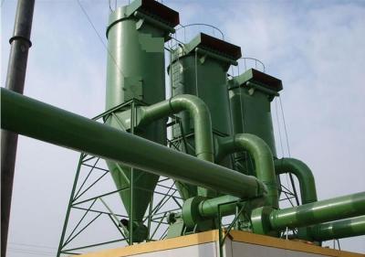 China Industrial Cyclone Dust Collector Cement Factory Dryer Reverse Air Bag Dust Removal System for sale