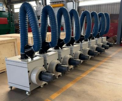 China Welding Fume Extractor Automatic Cleaning Welding Smoke Exhaust System for sale
