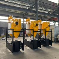 China Dual-Stage Cyclone Dust Collector High Efficiency Custom Woodworking Workshop Sawdust Control for sale