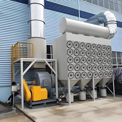 China Large-scale factory laser cutting dust purification equipment - Pulse filter cartridge dust collector for sale