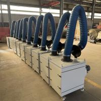 China Industrial Dust Collector Portable Welding Fume Extractor With Suction Arm for sale