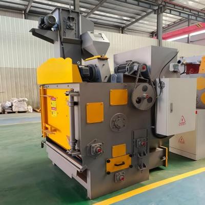 China Tumble Belt Shot Blasting Machine for Metal Parts Overhead Monorail for sale