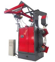 China Tumble Belt Shot Blasting Machine for Metal Parts Overhead Monorail for sale