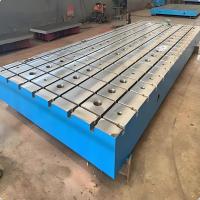 China HT250 Cast Iron Welding Fixture Table | Precision Ground T-Slot Welding Surface Plate for sale