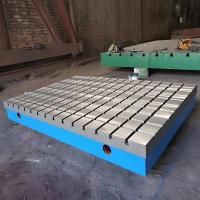 China HT250 Cast Iron Welding Fixture Table | Precision Ground T-Slot Welding Surface Plate for sale