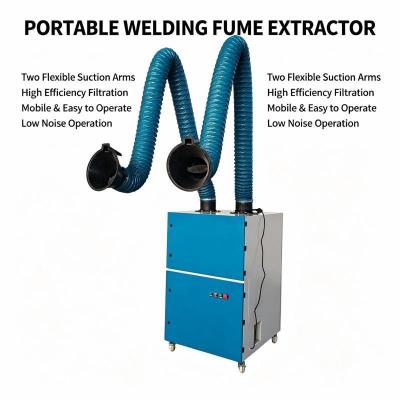 China Mobile Welding Fume Extractor | Portable Welding Fume Extraction System for sale