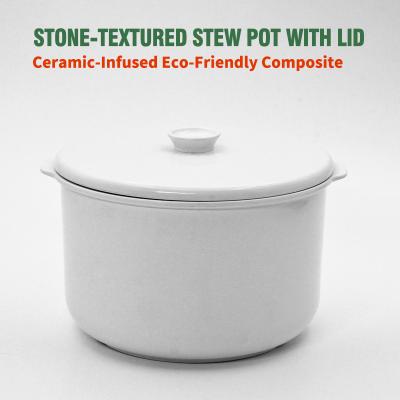 China Shatterproof Commercial Stew Pot with Lid (71oz) for sale
