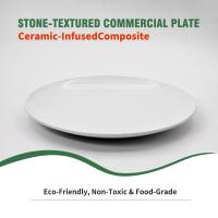 China Shatterproof Stone-Textured Commercial Plate for sale