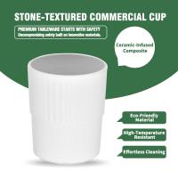 China Shatterproof Stone-Textured Commercial Cup (6oz) for sale