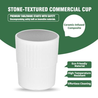 China Shatterproof Stone-Textured Commercial Cup (6oz) for sale