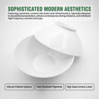 China Premium Stone-Textured Commercial Hat-Shaped Bowl (Ceramic-Infused Composite) for sale