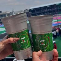 China 32oz(960ml) Super-Sized Wave Style Premium Aluminum Cups for sale