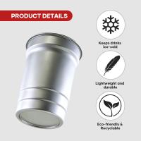 China 20oz (600ml) Wave Style Premium Aluminum Cups for sale