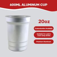 China 20oz (600ml) Wave Style Premium Aluminum Cups for sale