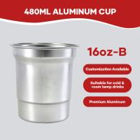 China 16oz(480ml)-B Eco-Friendly Premium Aluminum Cups for sale