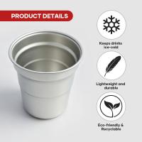 China 16oz(480ml)-A Eco-Friendly Premium Aluminum Cups for sale