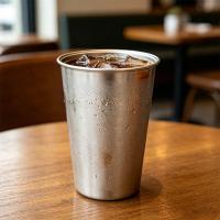 China 16oz(480ml) Straight Style Premium Aluminum Cups for sale