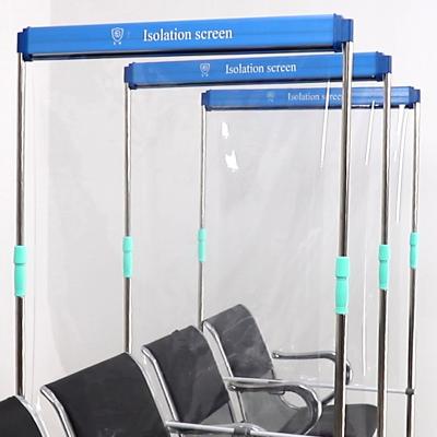 China Anti Stretch Security Cubicle Top Sneeze Guard Transparent Plexiglass Cubicle Shields for sale