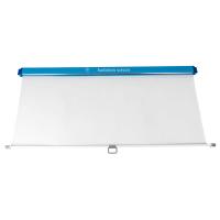 China Customized Floor Standing Sneeze Guard Antibacterial Protective Screens Reception for sale