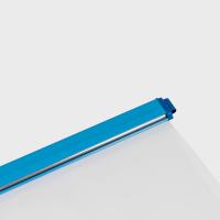 China ABS PC Receptionist Sneeze Guard Free Standing Sneeze Guard For Reception Desk for sale
