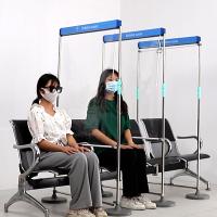 China Self Adhesive Plexiglass Holder Acrylic Partition Shield Trifold Plexiglass Cashier Shields for sale