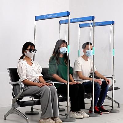 China PVC Plexiglass Teacher Desk Shield for sale