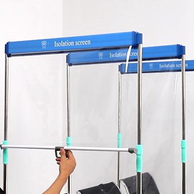 China Customized Plexiglass Reception Desk Shields Plexiglass Barrier For Cubicles for sale