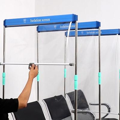 China OEM Protective Sneeze Guard Manicure Table Plastic Shield Plexiglass Shields For Counters for sale