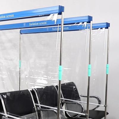 China Commercial Cubicle Sneeze Guard Salad Bar Portable Sneeze Guard For Buffet for sale