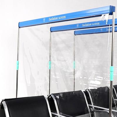 China Perspex Front Desk Sneeze Guard Reception Screen Protector For Office Buildings for sale