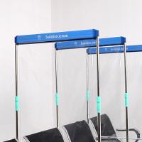China Airports Receptionist Sneeze Guard Free Standing Sneeze Screens For Reception Desks for sale