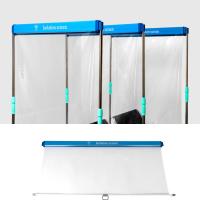 China Plastic Sneeze Screen Removable Plexiglass Shields Commercial Steam Table With Sneeze Guard for sale