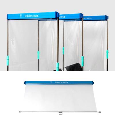 China Plastic Sneeze Screen Removable Plexiglass Shields Commercial Steam Table With Sneeze Guard for sale