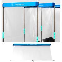 China Floor Standing Clear Plastic Sneeze Guard Perspex Sneeze Guard Bunnings for sale