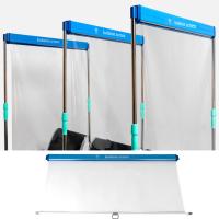 China Hospitals Acrylic Shield Guard Plexiglass Shields For Cubicles Perspex Shields For Desks for sale
