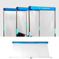China ODM Plexiglass Desk Barrier Countertop Plexiglass Shields Steam Table With Sneeze Guard for sale