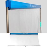 China Bold Plastic Sneeze Guard Desk Sneeze Guard Plastic Screen Protector For Counter for sale