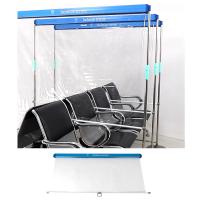 China Trifold Reception Sneeze Guard Front Desk Plexiglass Shield Acrylic Shields For Countertop for sale