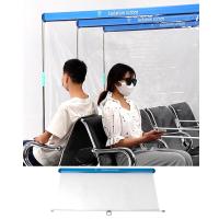China Anti Bacteria Plexiglass Reception Sneeze Guard Desktop Plexiglass Shields for sale
