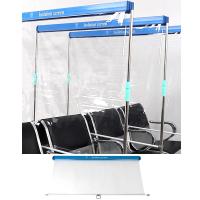 China Airports Reception Sneeze Guard Counter Acrylic Shield Perspex Screens For Desks for sale