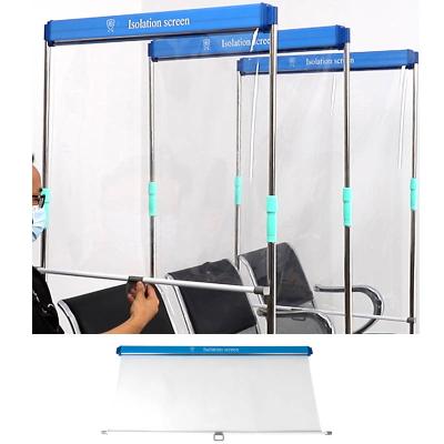 China Waiting Hall Desk Protection Shield Table Sneeze Screens For Reception Desks for sale