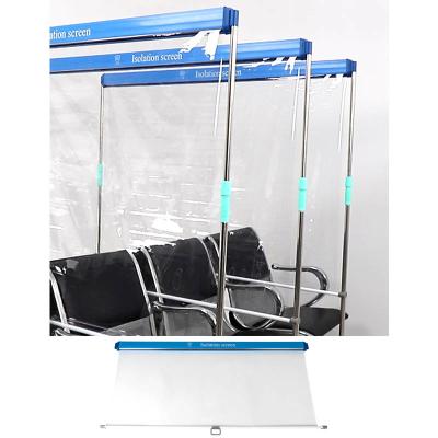 China Eco Friendly PVC Acrylic Sneeze Barrier Plexiglass Shields For Office Cubicles for sale