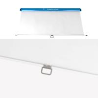 China High Gloss Transparent ABS Reception Sneeze Guard Foldable Sneeze Guard Costco for sale