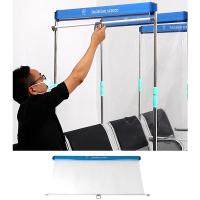 China PVC Portable Acrylic Counter Shield Protective Sneeze Guard For Counter And Desk for sale