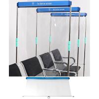 China Clear Plexiglass Desk Shield Protective Sneeze Guard Sneeze Screens For Reception Desks for sale