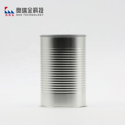 China Food Grade Canned Food 425g Round Tin Can Wholesale Custom Metal Empty Fish Tin Tuna Containers 7113# for sale