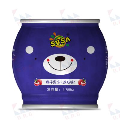 China 138ml / 180ml Canned Food Printing Beverage Cans Custom Beverage Tin Can For Coconut Milk for sale